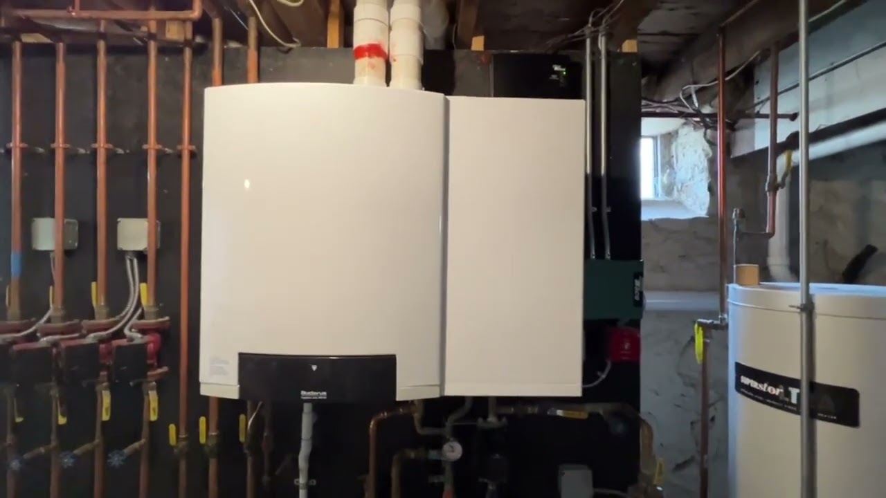 Lochinvar wall hung WHB155 natural gas 95% efficient condensing boiler
